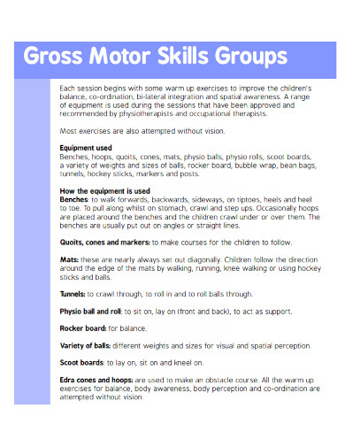 28+ Motor Skills - Examples, PDF, DOCS | Examples