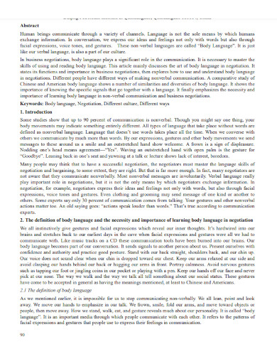 Body Language - 10+Examples, PDF, How to Improve