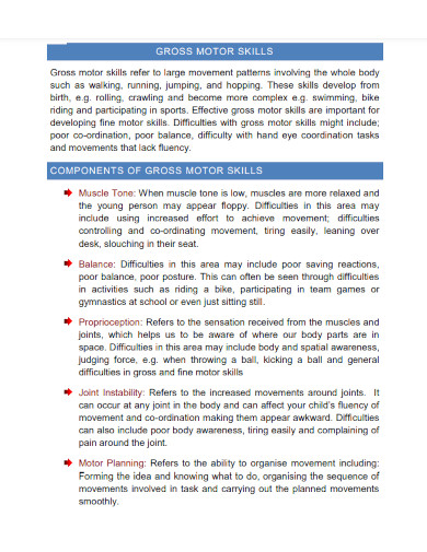 28+ Motor Skills - Examples, PDF, DOCS | Examples