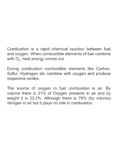 Combustion Reaction - 14+ Examples, Format, How to Identify, PDF