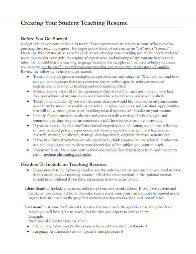 High School Students Resume - 30+ Examples, Word, Google Docs, Apple ...