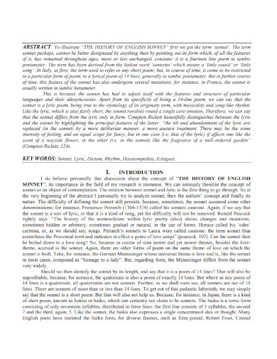 Sonnet - 11+ Examples, Format, How to Write, PDF