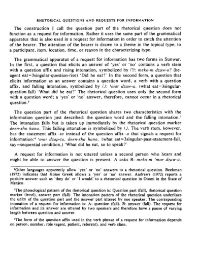 Rhetorical Question - Examples, PDF | Examples