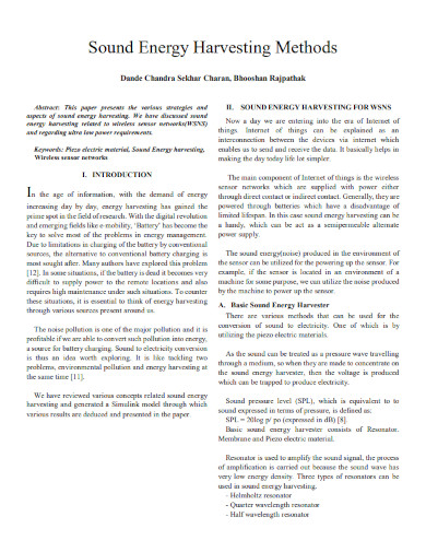 Sound Energy - 20+ Examples, Definition, Types