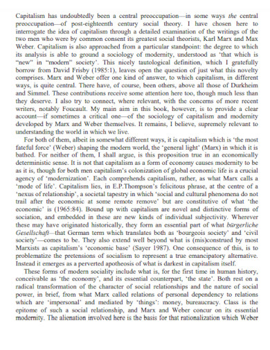 Capitalism - Examples, PDF | Examples