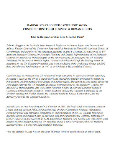 Capitalism - Examples, PDF | Examples