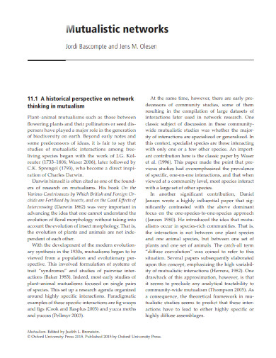 Mutualistic - Examples, PDF | Examples