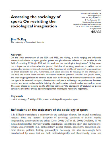 Sociological Imagination - Examples, PDF | Examples