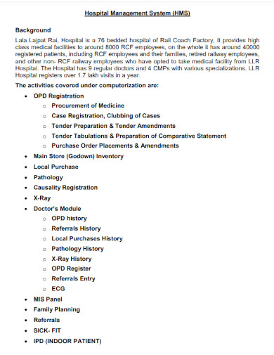 ERP System - Examples, PDF | Examples