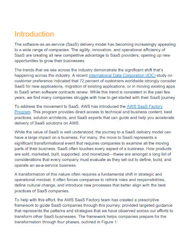 Saas - Examples, PDF | Examples