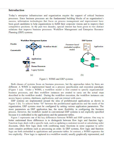 ERP System - Examples, PDF | Examples