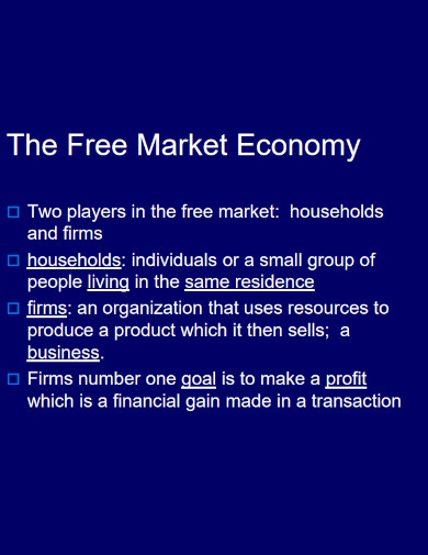Market Economy - Examples, PDF | Examples