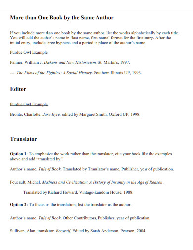 Works Cited - Examples, PDF | Examples