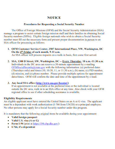 Social Security Number - Examples, PDF | Examples