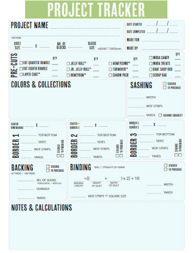 Project Tracker - Examples, PDF | Examples