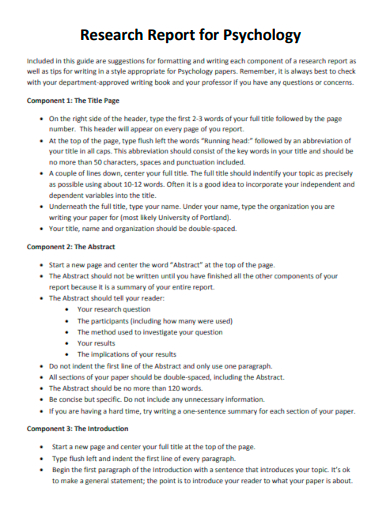 Research Paper Format - Examples, PDF | Examples