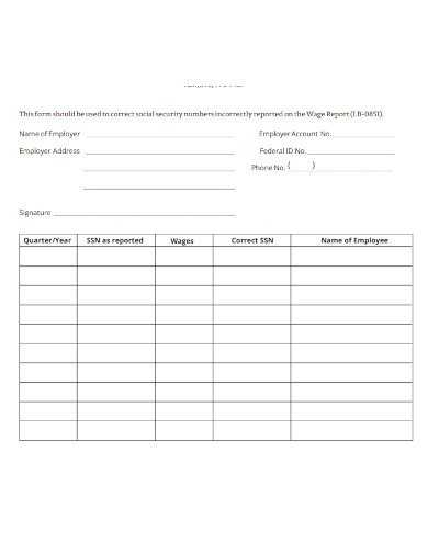 Social Security Number - Examples, PDF | Examples