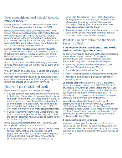 Social Security Number - Examples, PDF | Examples