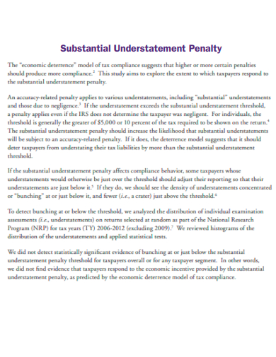 Understatement - Example, PDF | Examples