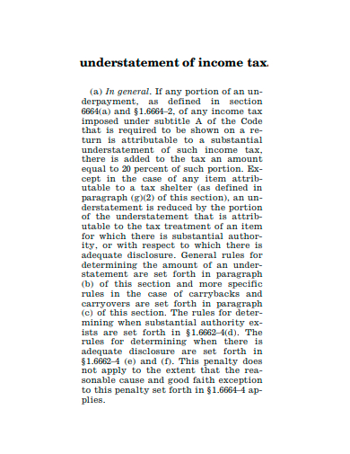 Understatement - Example, PDF | Examples