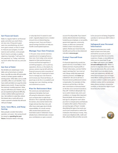 Financial Goals - 10+ Examples, Format, Sample | Examples