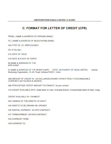 Format a Letter - 10+ Examples, How to format, PDF