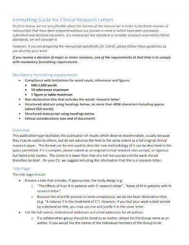 Format a Letter - 10+ Examples, How to format, PDF