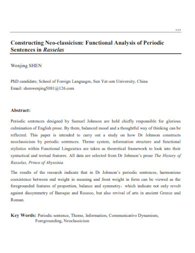 8+ Periodic Sentence Examples - Format, Sample | Examples