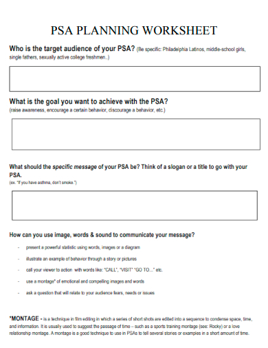 Public Service Announcement - Examples, PDF | Examples