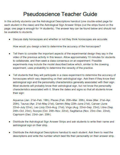 Pseudoscience - Examples, PDF | Examples