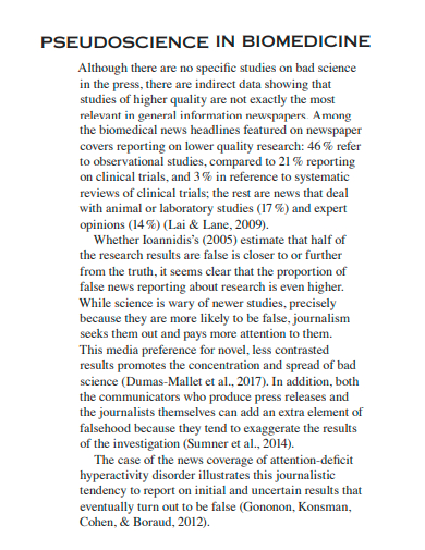 Pseudoscience - Examples, PDF | Examples