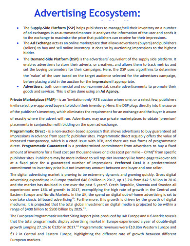 19+ Advertising Examples in PDF | Examples