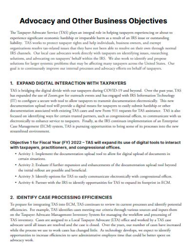 18+ Business Objectives - Examples, PDF | Examples