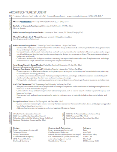 Sample Resumes - Example, Publisher, PSD, Apple Pages, InDesign ...