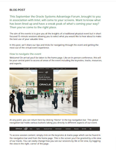 Blog Post - 23+ Examples, PDF, How to Write