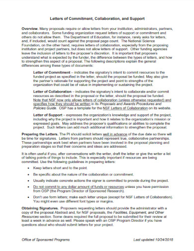 22+ Letter of Support - Examples, Google Docs, Word, Outlook, Apple ...