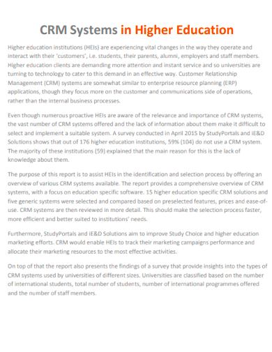 20+ CRM - Examples, Google Docs, MS Word, PDF | Examples