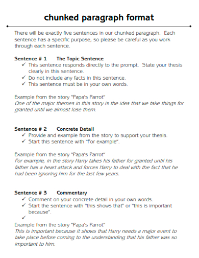 20+ Paragraph Format - Examples, PDF | Examples