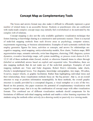 Concept Map - Examples, PDF, MS Word, Apple Pages | Examples