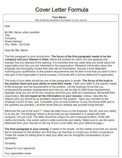 Great Cover Letter - Examples, Google Docs, MS Word, Apple Pages, PDF ...