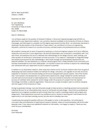 22+ Short Cover Letter - Examples, Word, Google Docs, Apple Pages ...