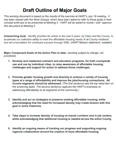 24+ Goals - Examples, PDF | Examples