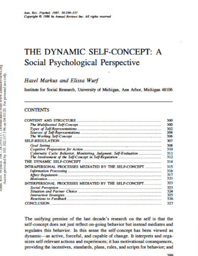 26+ Self Concept Example in PDF, DOCS | Examples