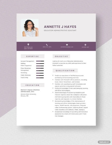 16+ Administrative Assistant Resumes - Examples, Word, Apple Pages, PDF ...