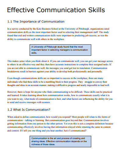 100+ Communication Skills Examples, How to Use, Tips, Download PDF ...