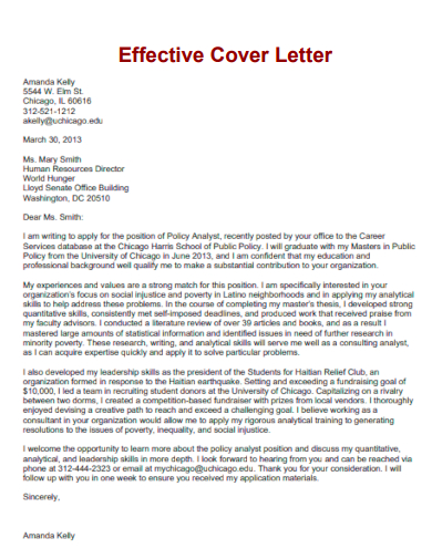 Great Cover Letter - Examples, Google Docs, MS Word, Apple Pages, PDF ...