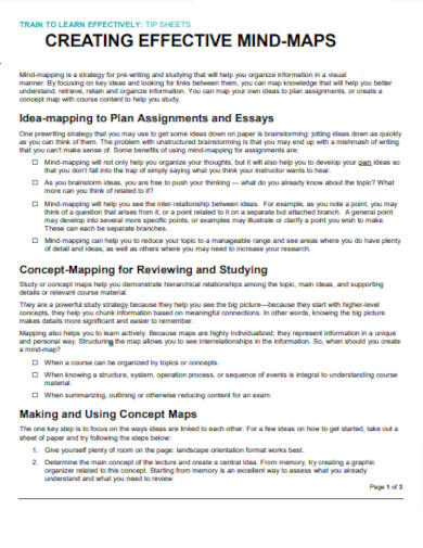 22+ Mind Mapping - Examples, Word, Google Docs, Apple Pages, PDF | Examples