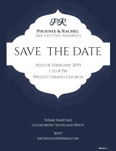 15+ Save The Date - Examples, Google Docs, MS Word, Illustrator, PSD ...
