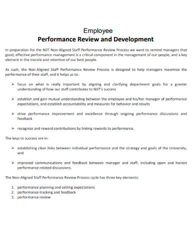 22+ Employee Performance Review - Examples, Google Docs, MS Word, Apple ...