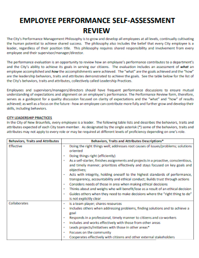 22+ Employee Performance Review - Examples, Google Docs, MS Word, Apple ...